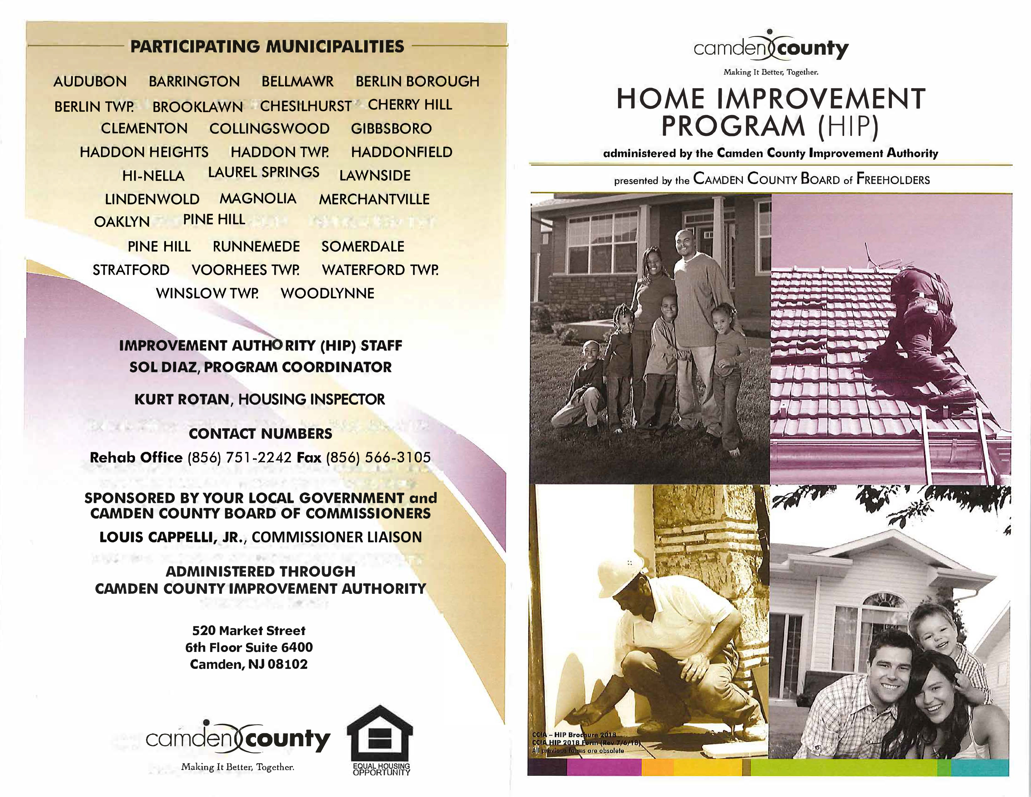 Camden County Home Improvement Program | Haddon Heights